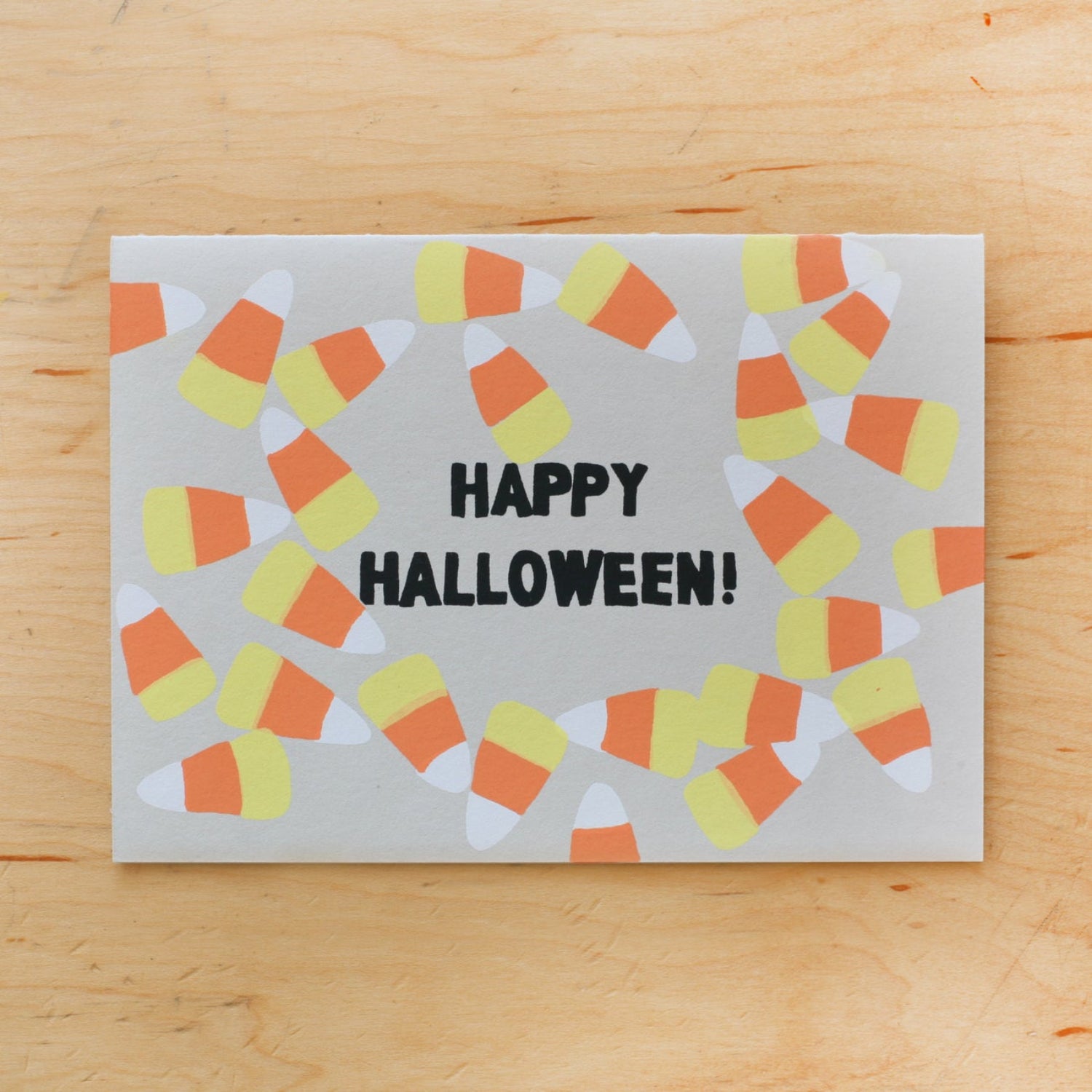 Candy Corn Greeting Card | DLM Supply