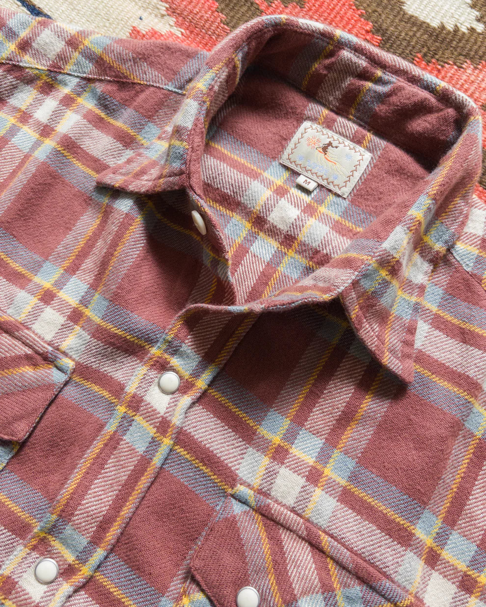 Washed Flannel Pearlsnap Shirt | DLM Supply